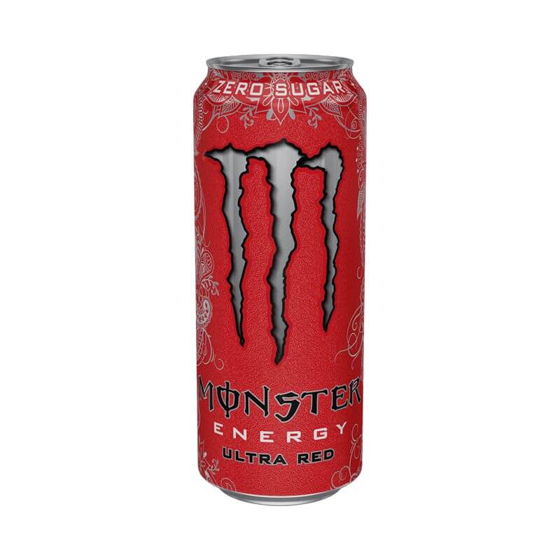 Monster Energy Ultra Red 500ml • Μόσχος Φάντης • Ρόδος